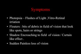Retinal detachment | PDF