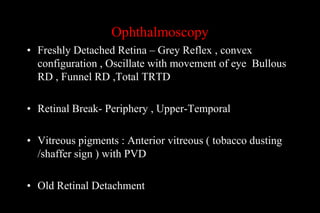 Retinal detachment | PDF