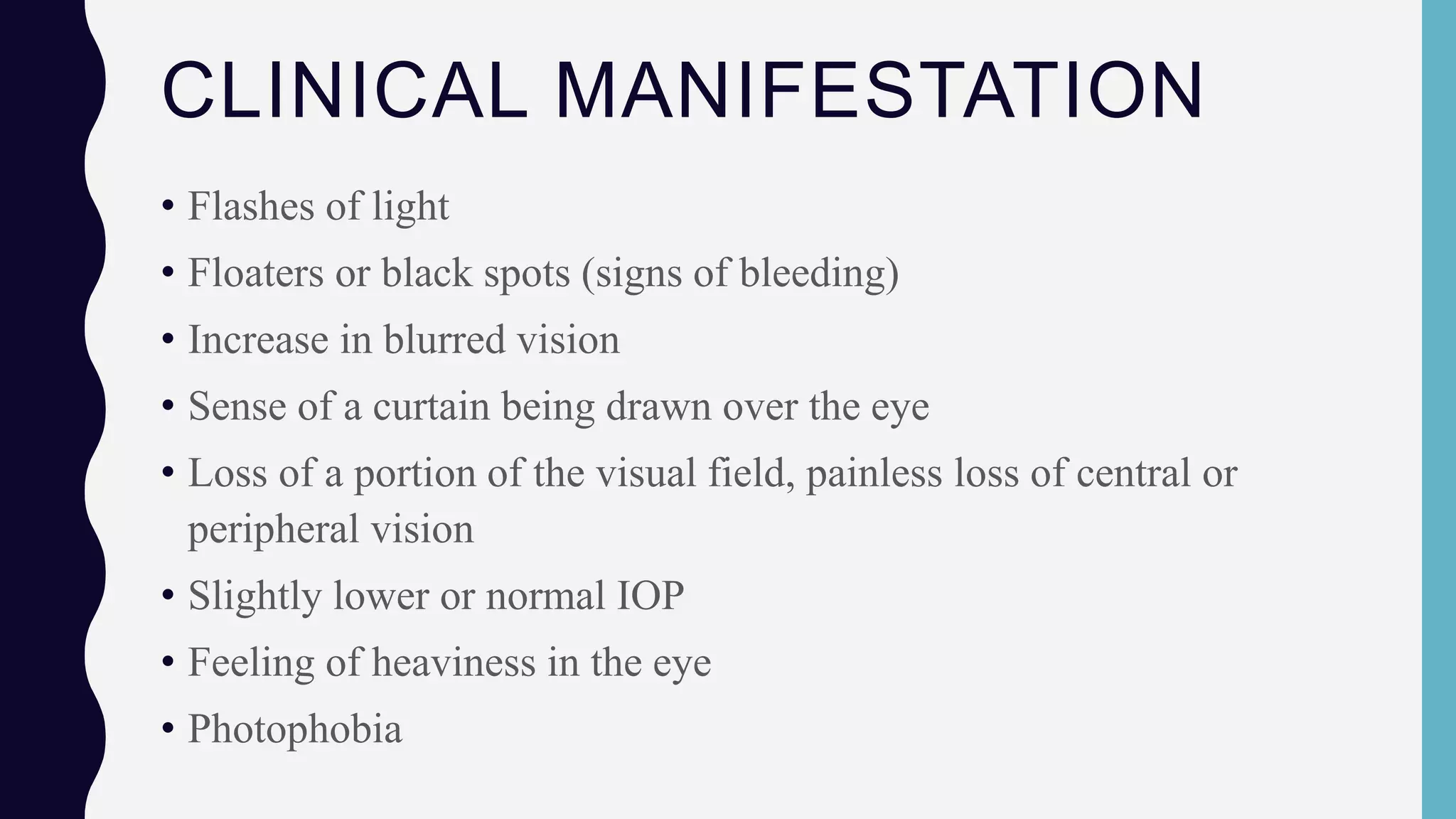 Retinal detachment | PPTX