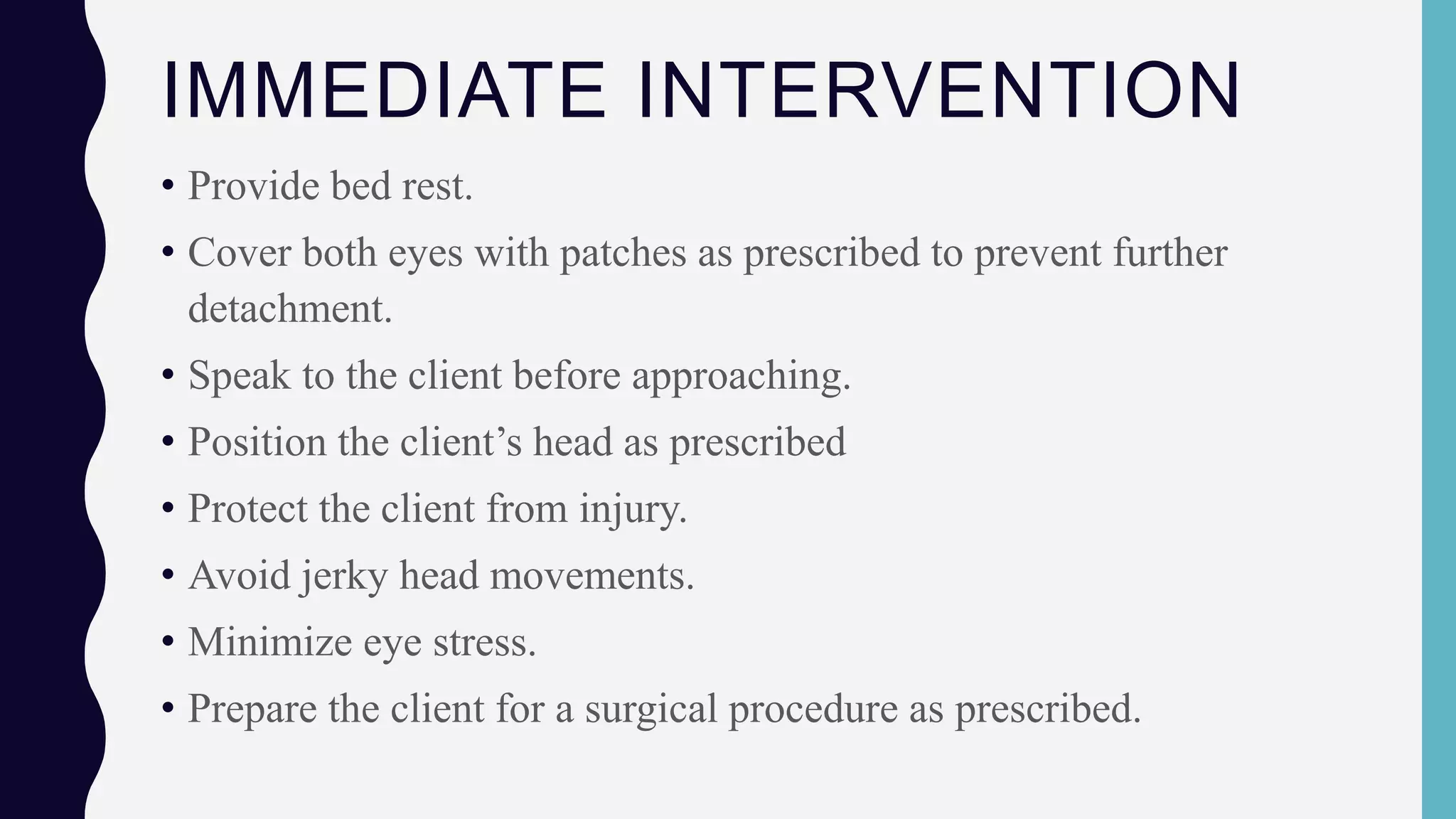 Retinal detachment | PPTX