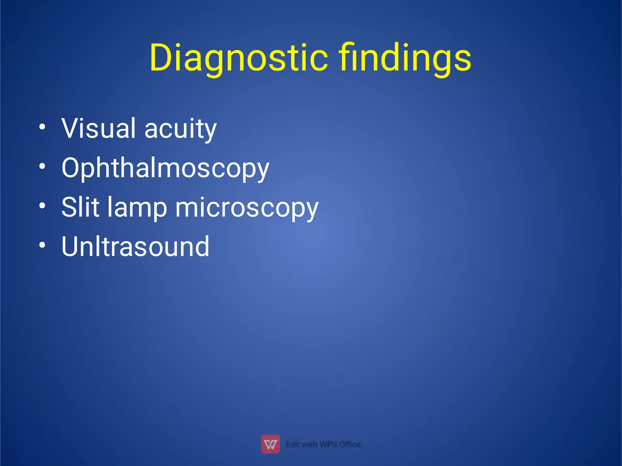 Retinal detachment presentation | PDF