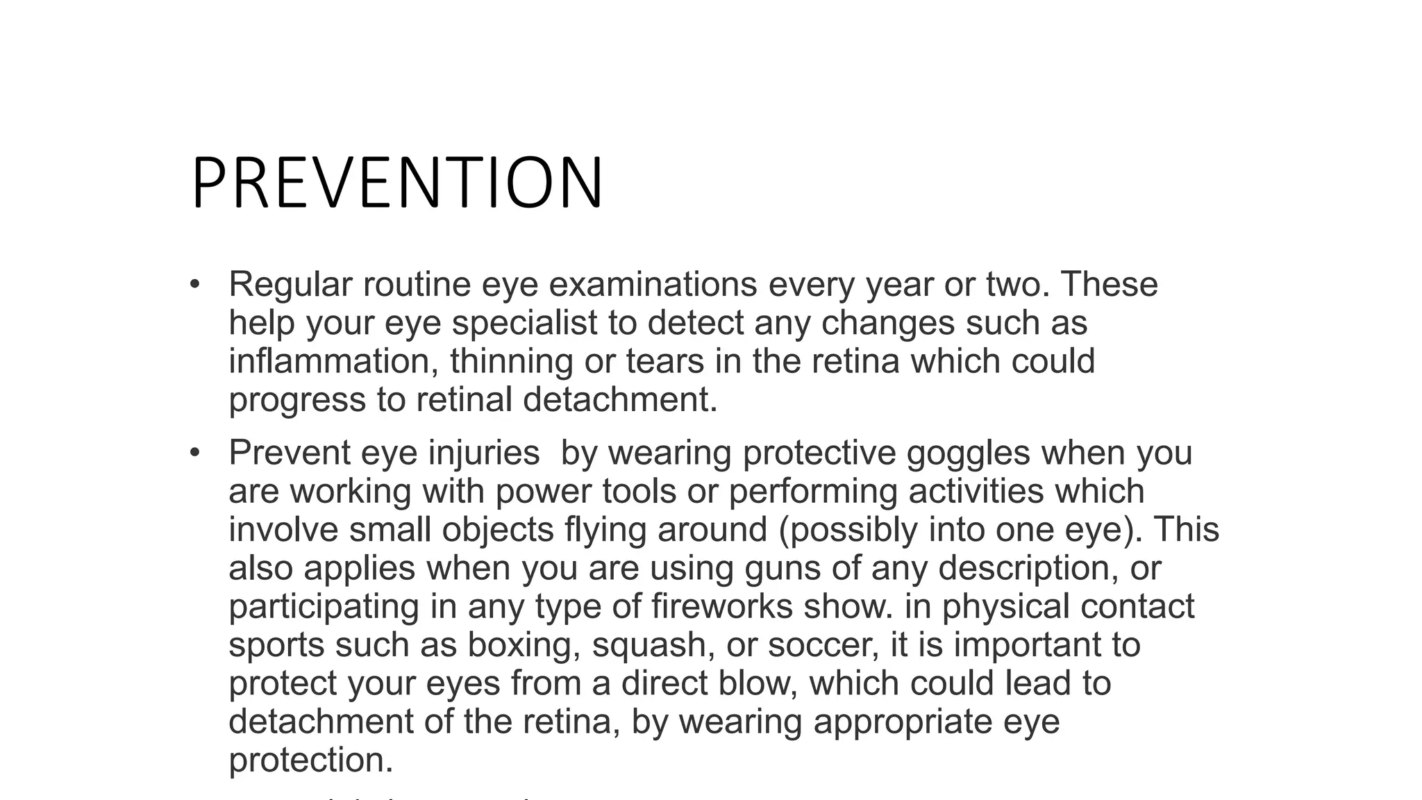Retinal detachment | PPTX