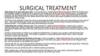 Retinal detachment | PPTX