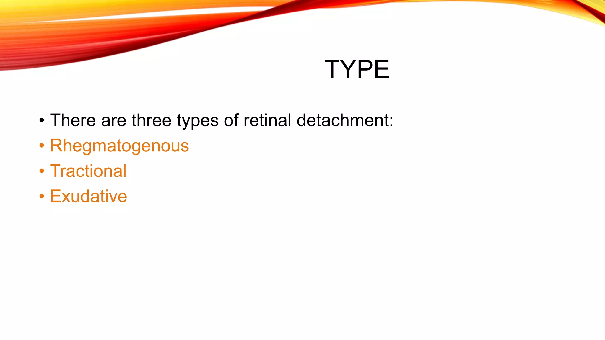 Retinal detachment | PPTX