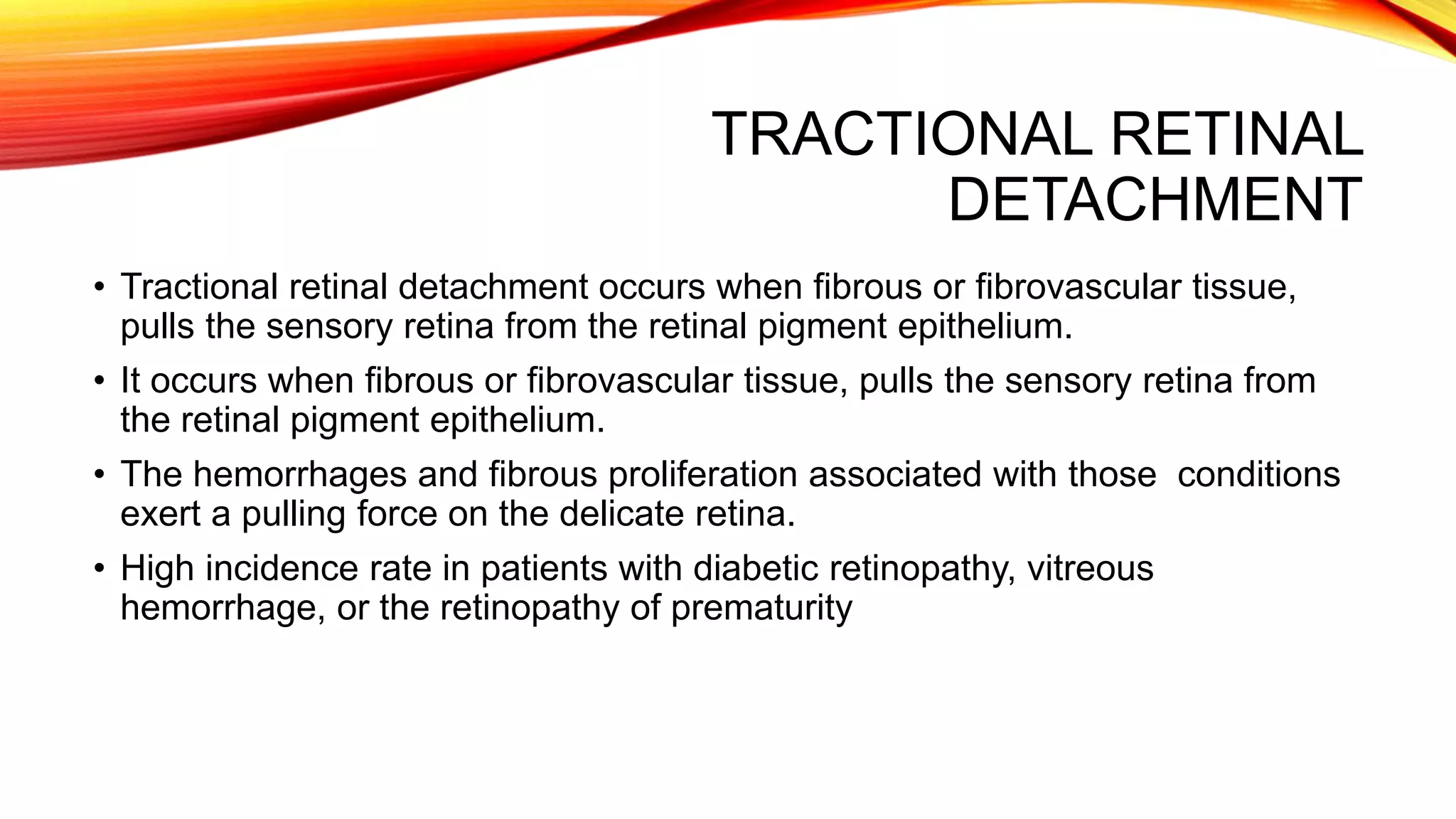 Retinal detachment | PPTX