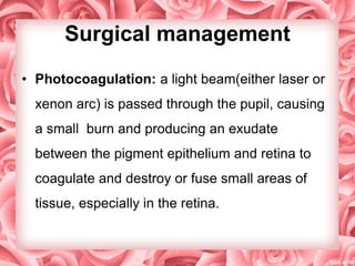 Retinal detachment | PPT