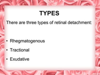 Retinal detachment | PPT