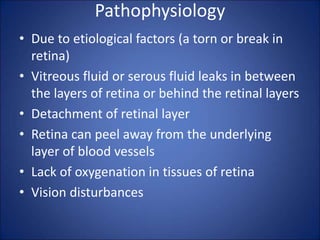 retinal detachment (basics and advanced) | PPTX | Eye and Vision ...