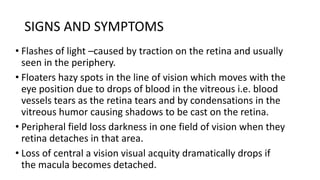 RETINAL DETACHMENT - final.pptx