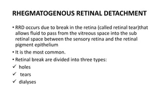 RETINAL DETACHMENT - final.pptx