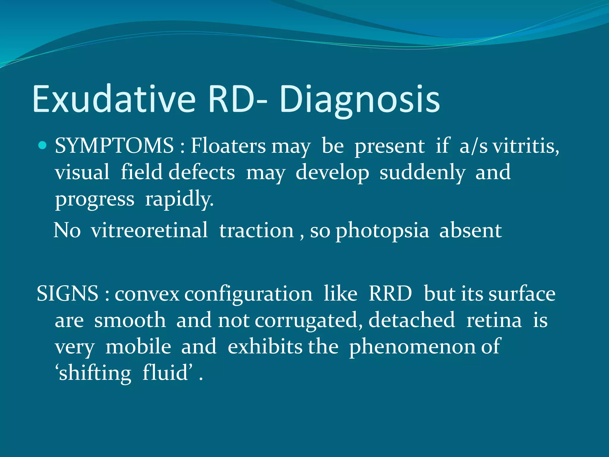 Retinal detachment | PPTX