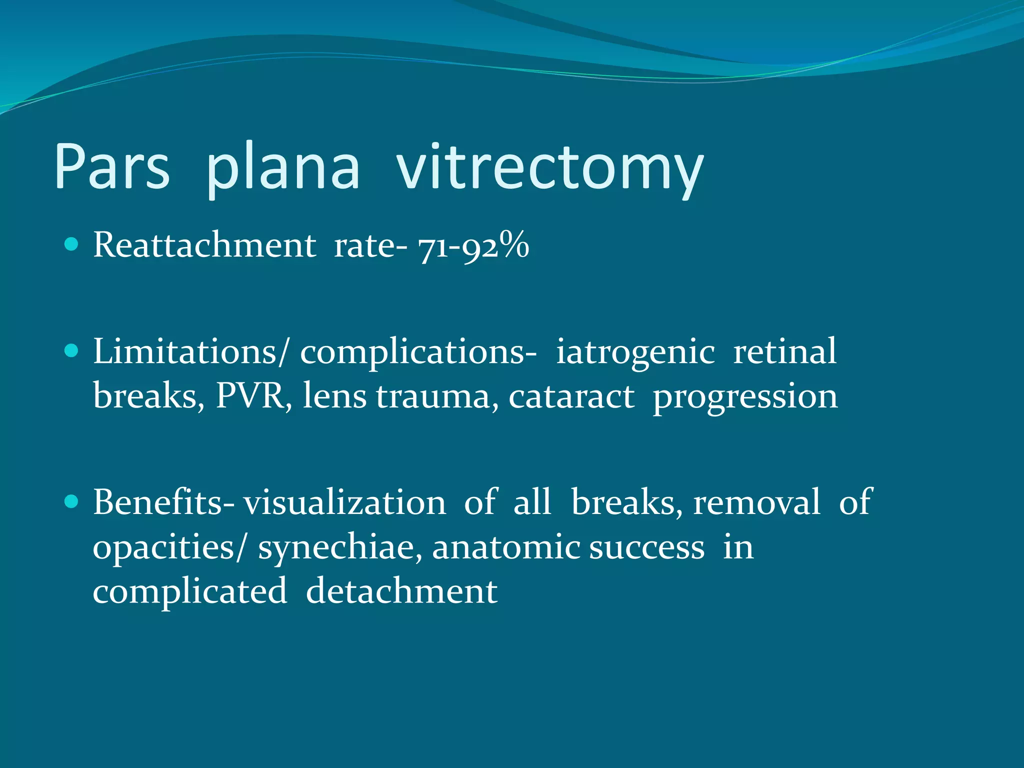 Retinal detachment | PPTX