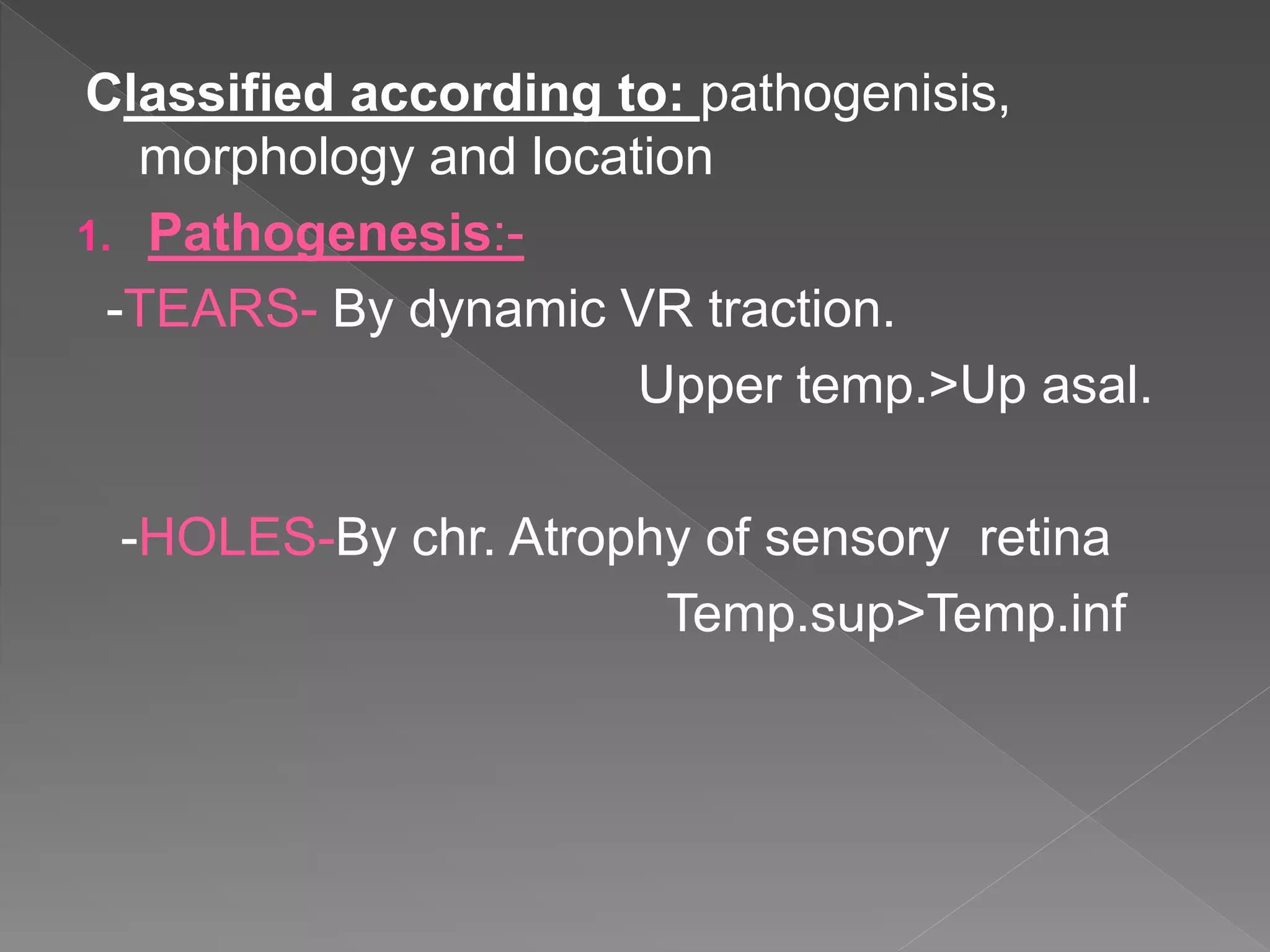 Retinal detachment | PPTX