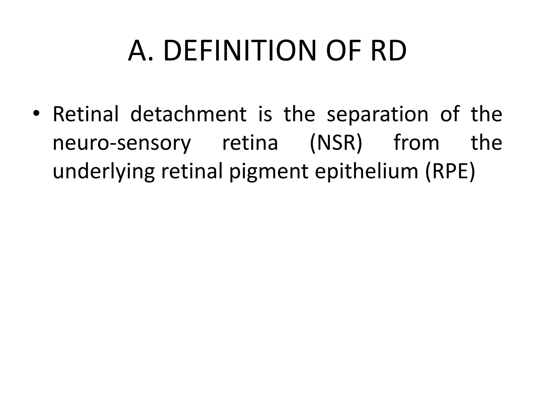 DR WANI'S TALK ON RETINAL DETACHMENT LECTURE FOR RESIDENTS [DR WANI ...