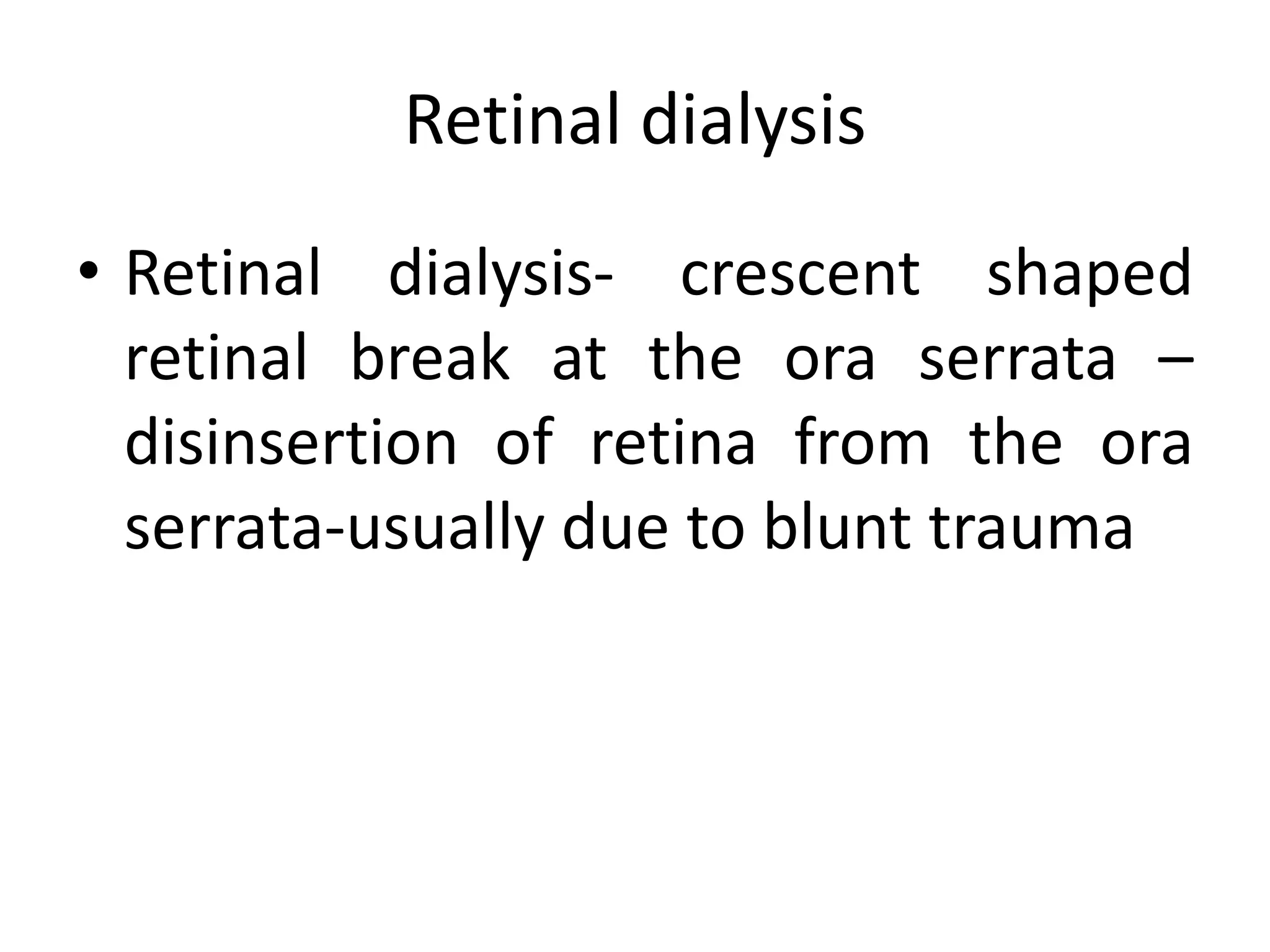 DR WANI'S TALK ON RETINAL DETACHMENT LECTURE FOR RESIDENTS [DR WANI ...