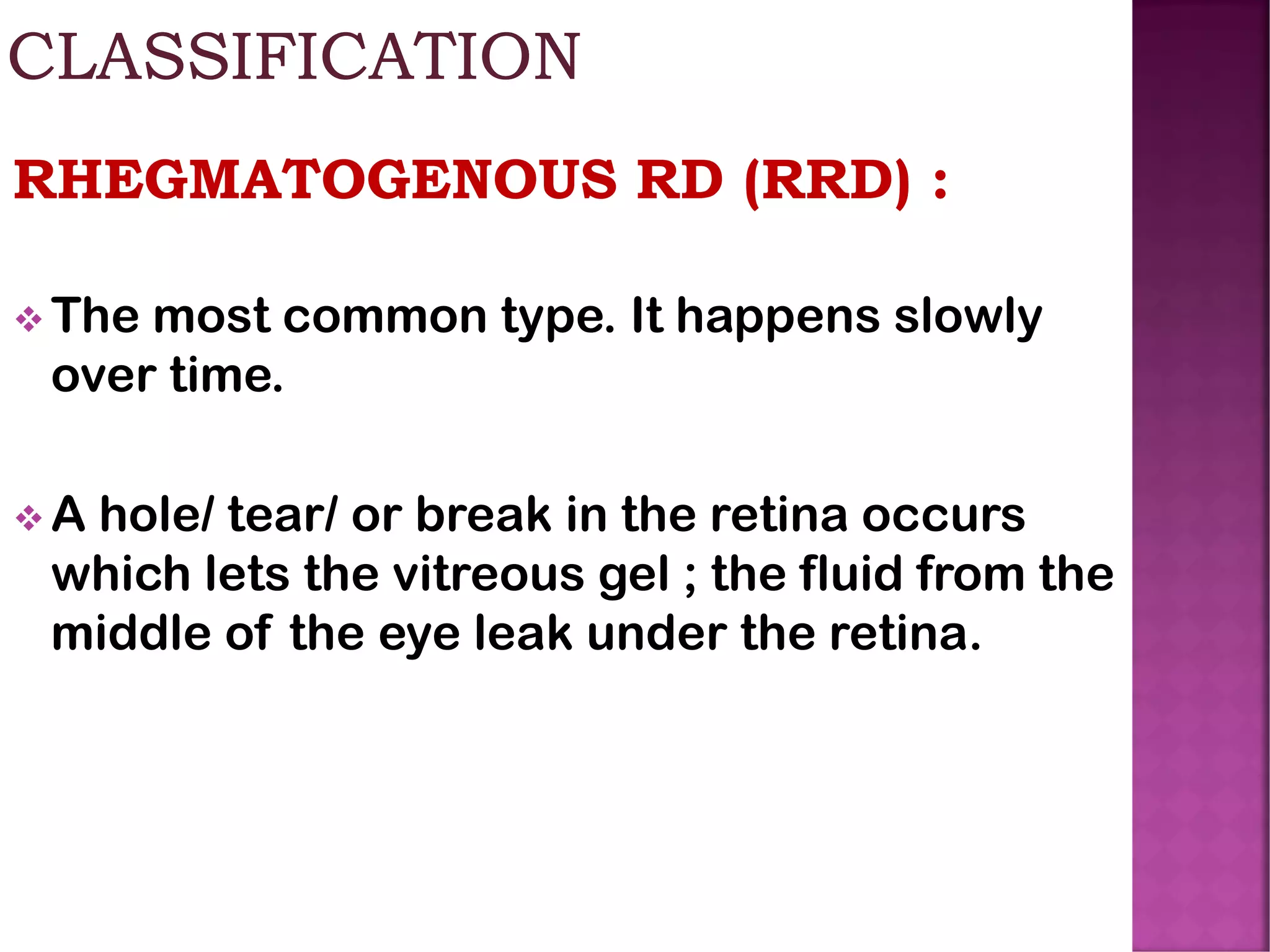 Retinal detachment & uveitis | PDF | Eye and Vision Conditions ...