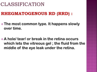 Retinal detachment & uveitis | PDF | Eye and Vision Conditions ...