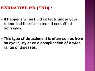 Retinal detachment & uveitis | PDF | Eye and Vision Conditions ...