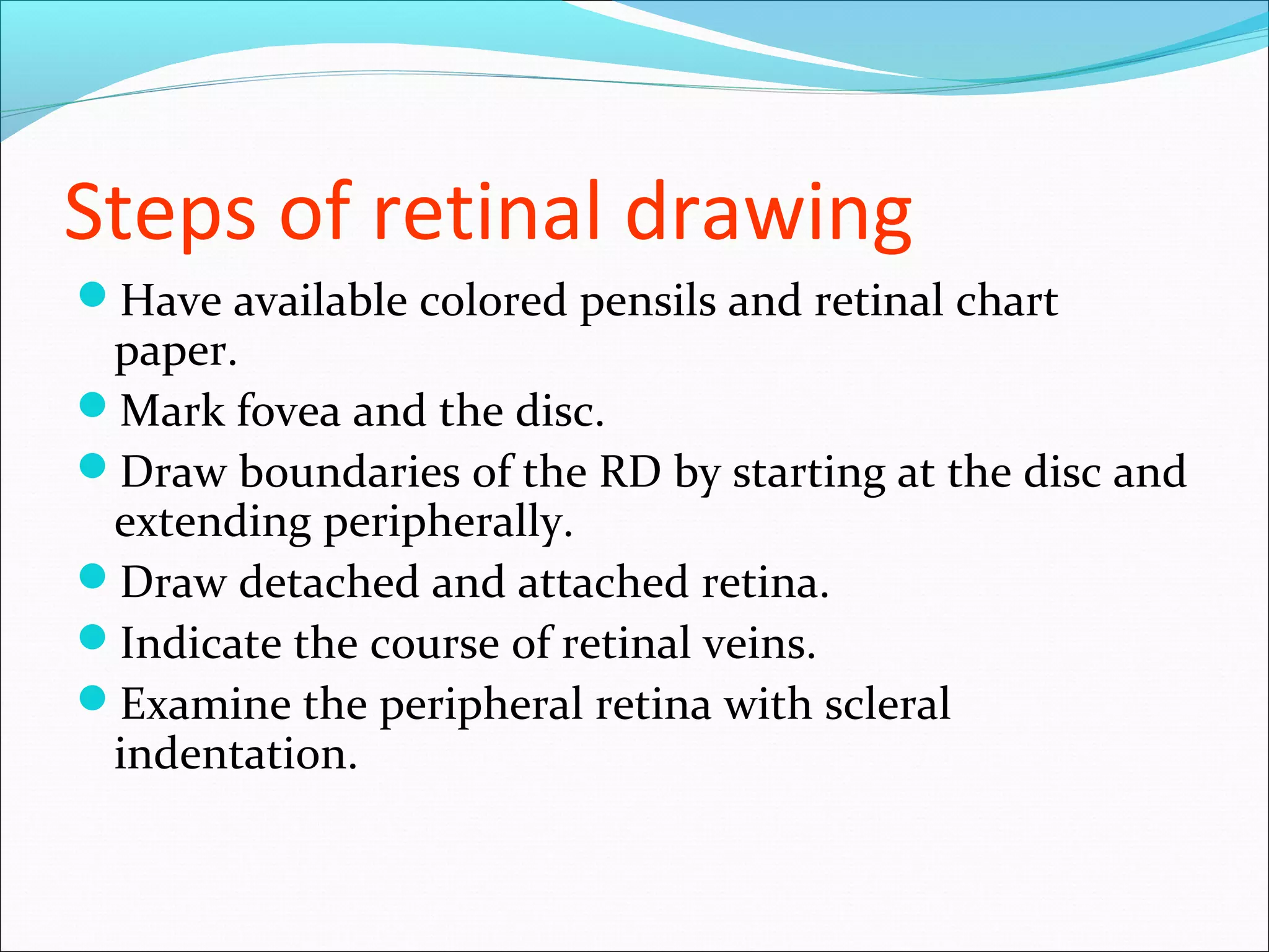 Retinal diagram dr sabin sahu | PPT