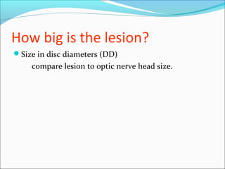 Retinal diagram dr sabin sahu | PPT