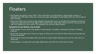 Retinal diseases of eye | PPTX