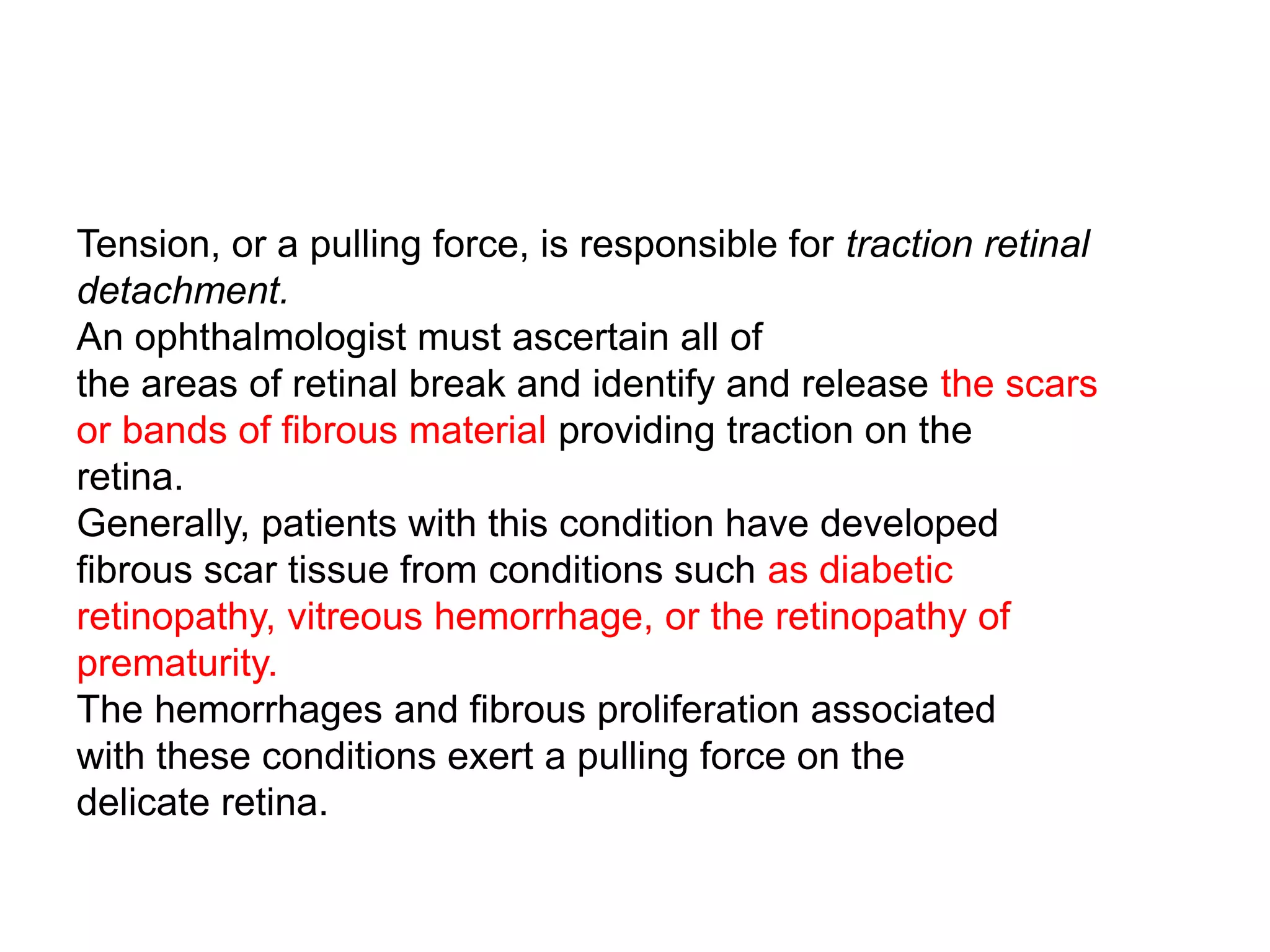 Retinal disorders | PPTX