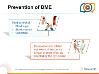 Retinal disorders DME | PPTX