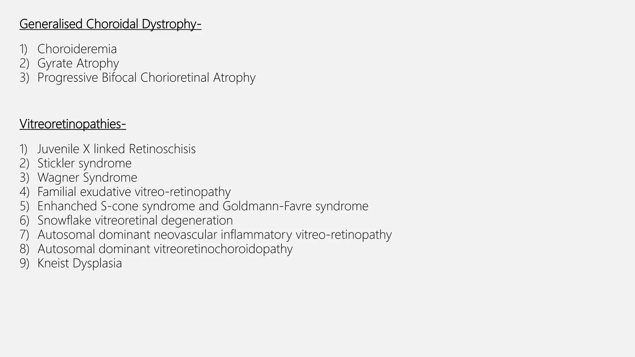 Retinal dystrophy | PPTX