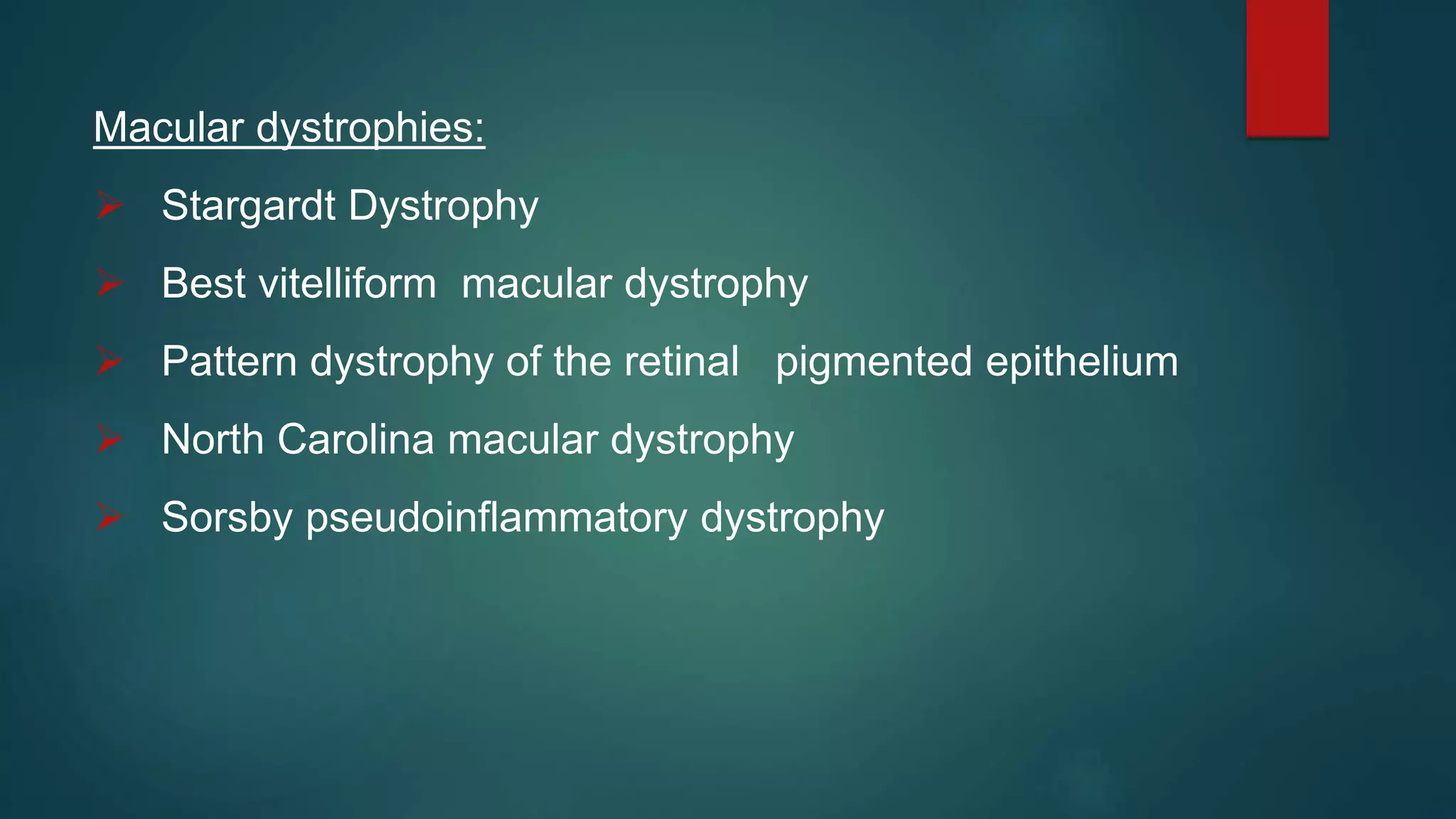 Retinal Dystrophy. Farhad - Copy.pptx
