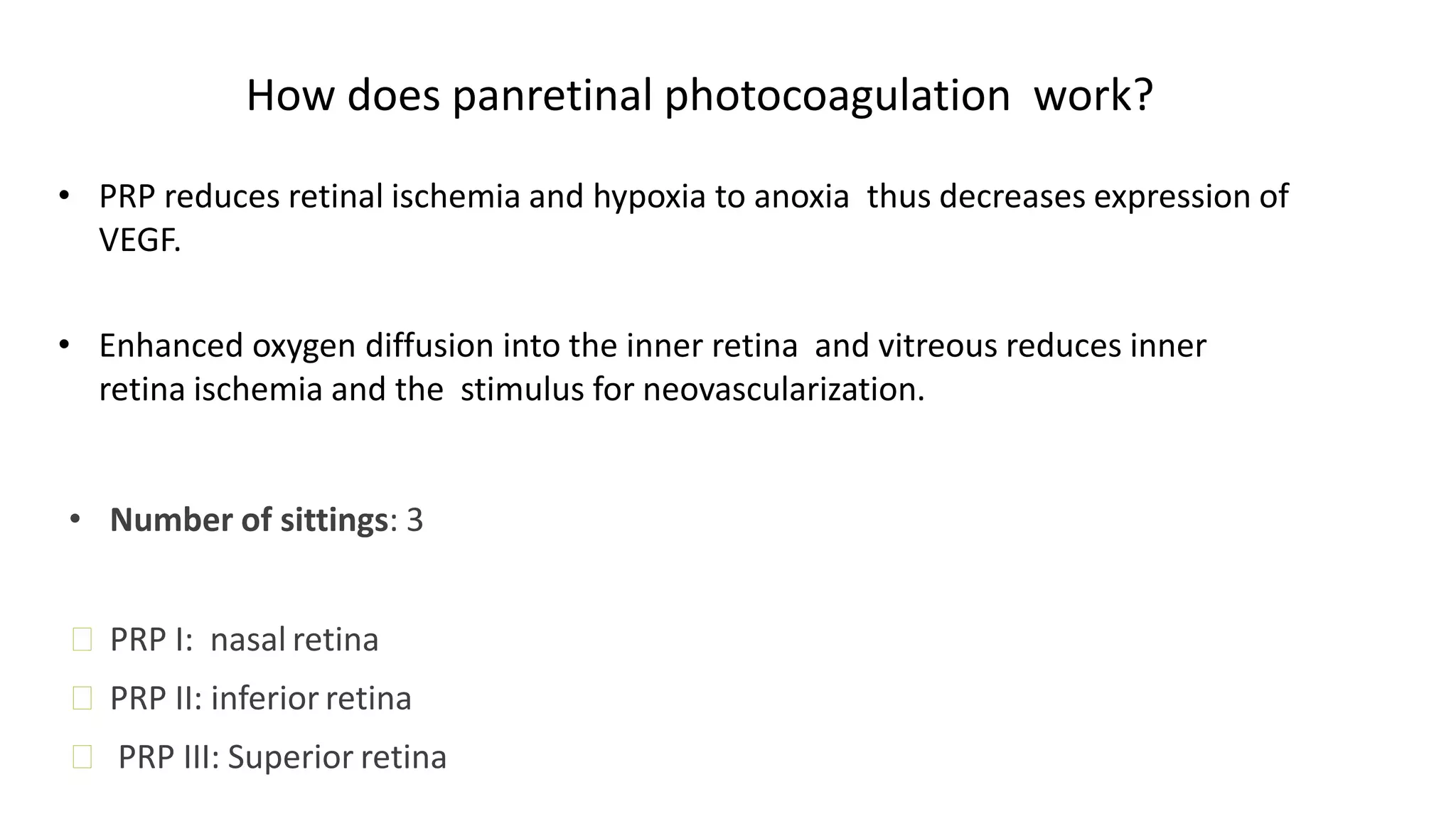 Retinal laser therapy | PPTX