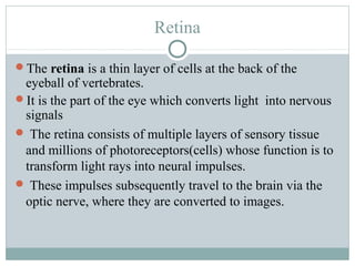 Retinal Recognition | PPT