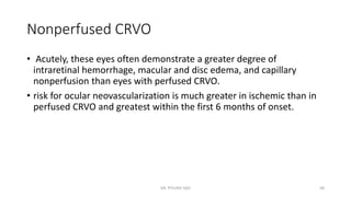 Retinal vein occlusions | PPTX