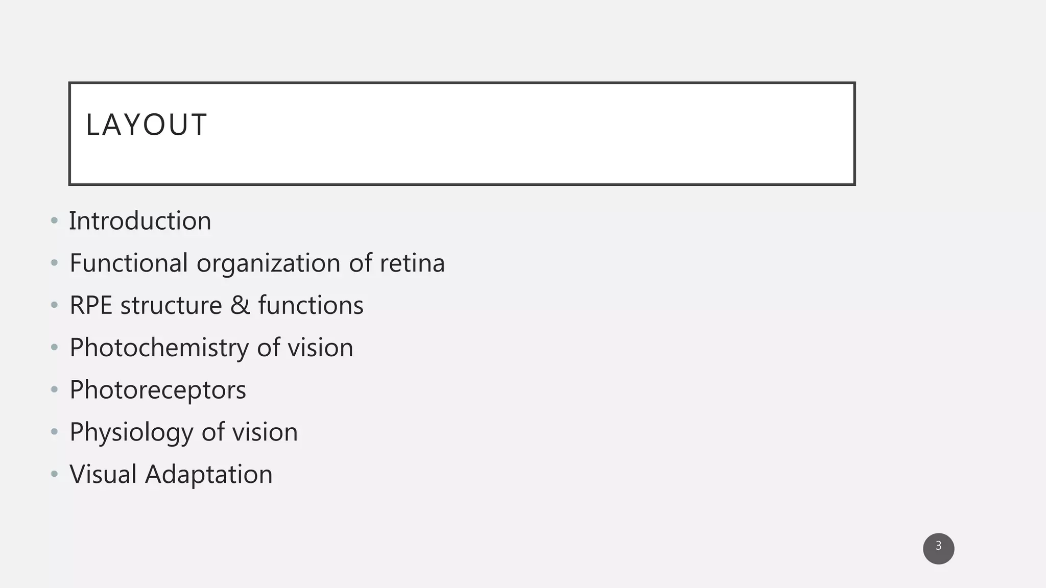 Physiology of Retina | PPTX