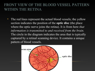 Retina recognition biometrics drishtysharma | PPT
