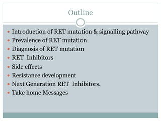 RET inhibitors in lung and thyroid cancer. | PPTX | Thyroid Disorders ...