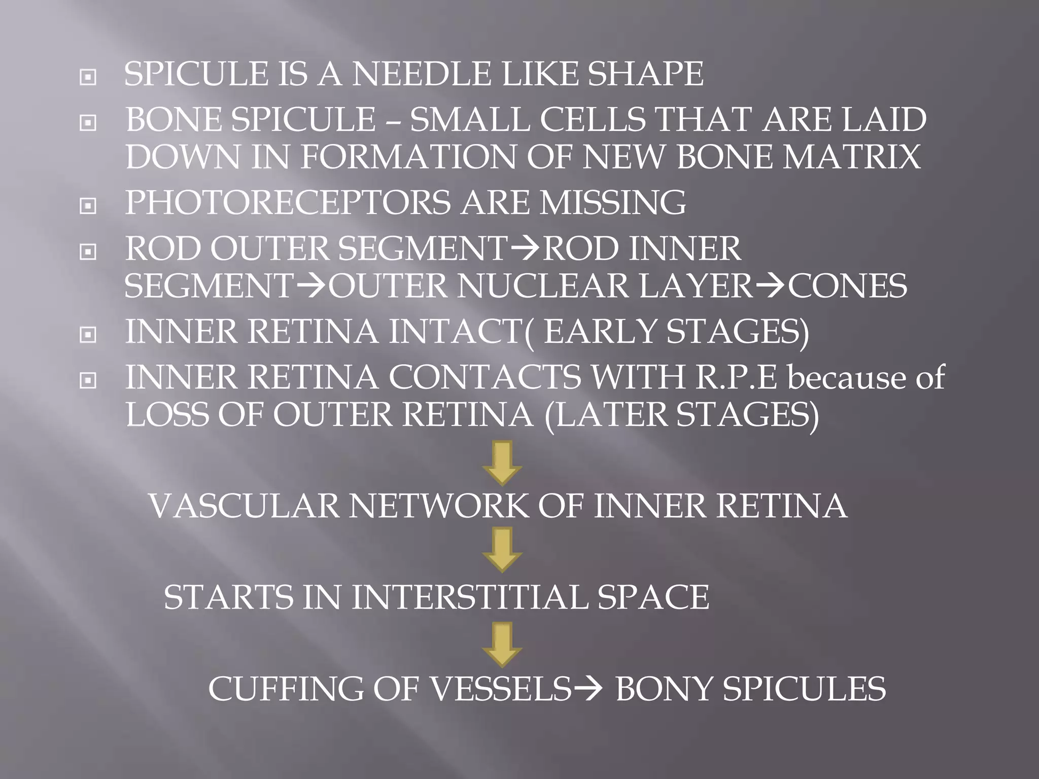 Retinitis pigmentosa | PPTX