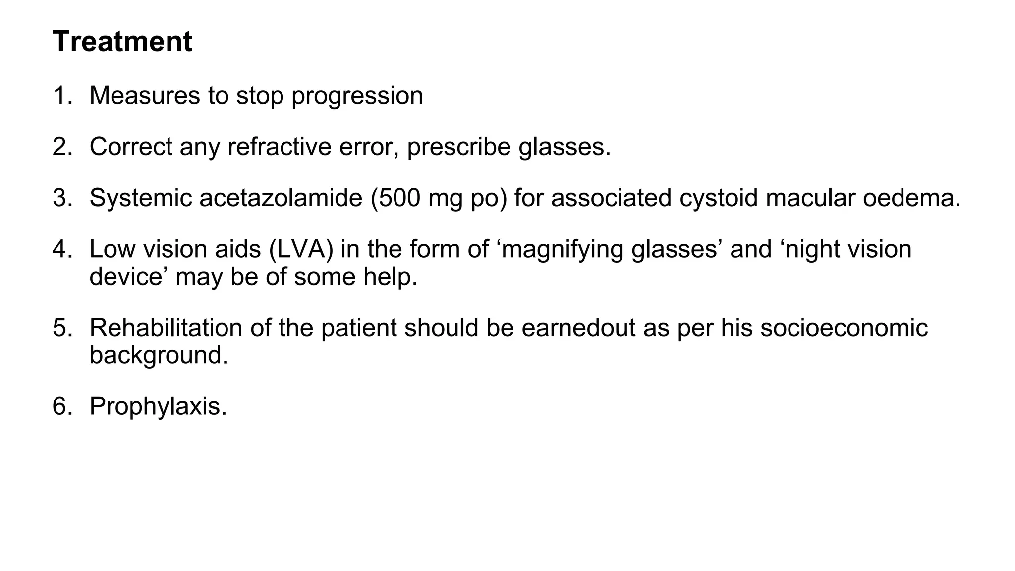 Retinitis Pigmentosa | PPT