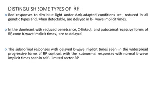 Retinitis pigmentosa and allied disorders | PPTX