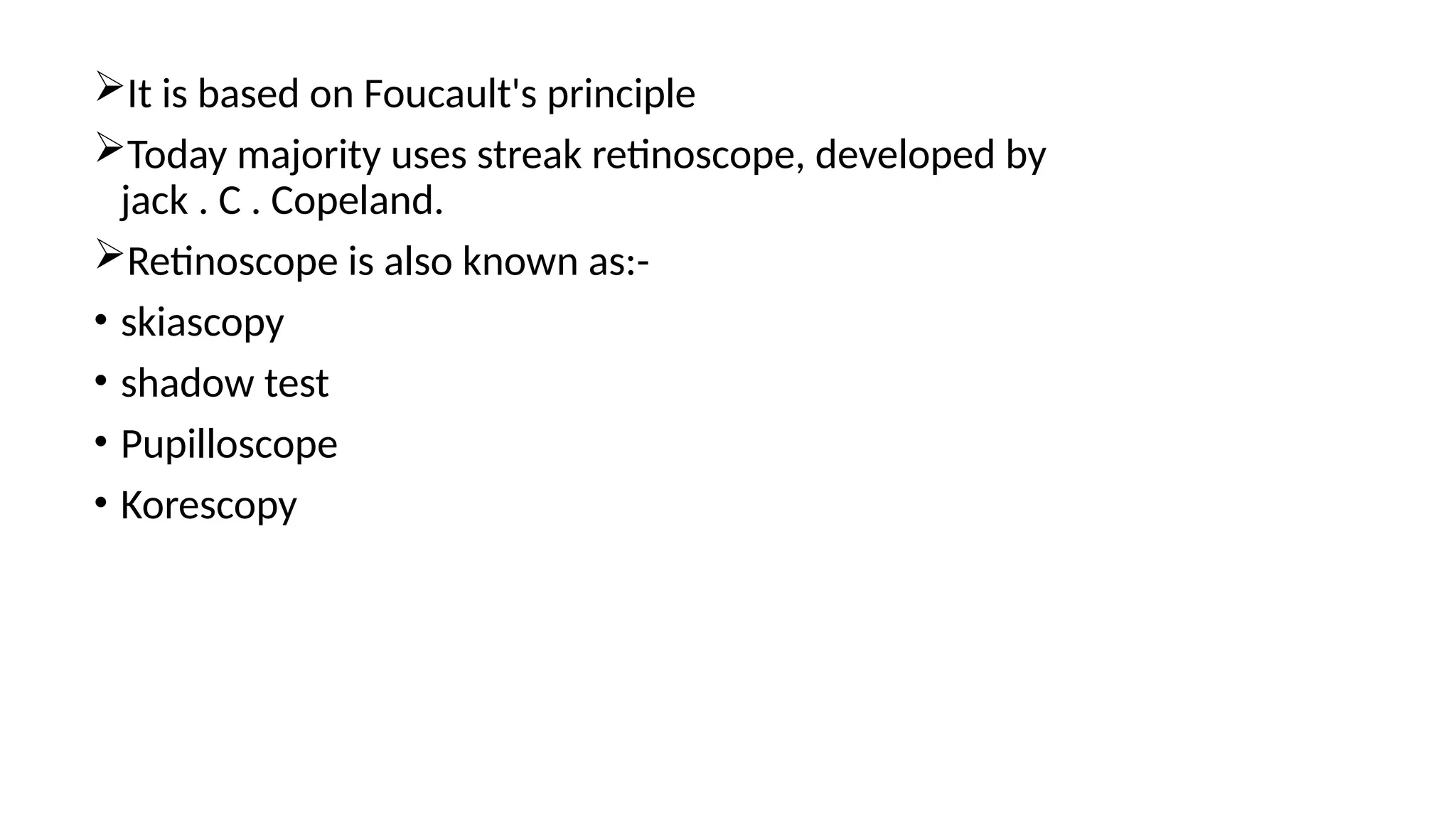 A topic on an instrument "retinoscope".pptx