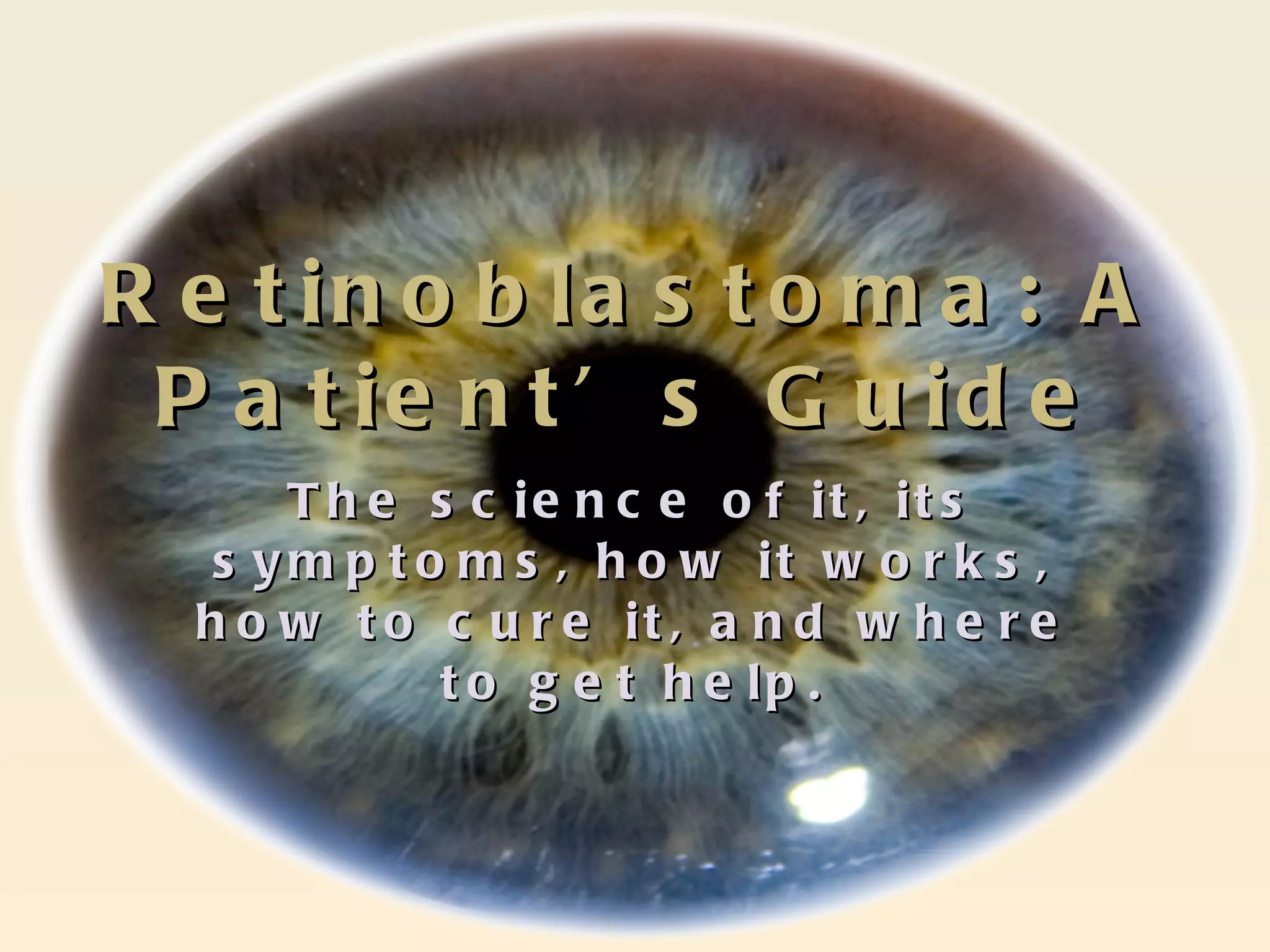 Retinoblastoma | PPT