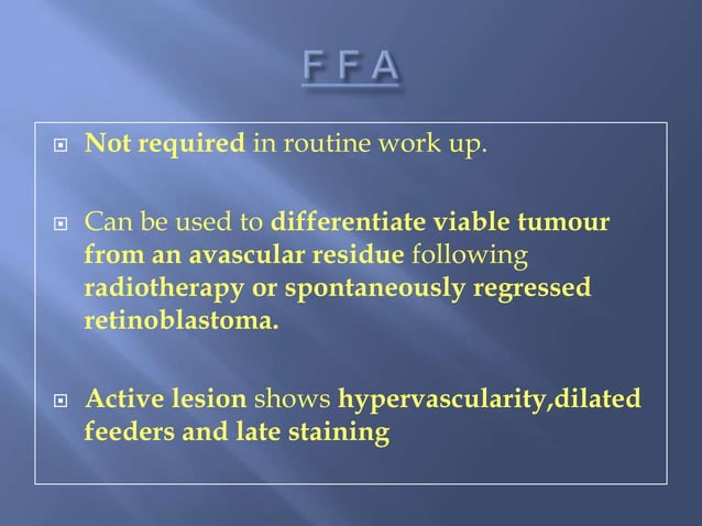 Retinoblastoma | PPT