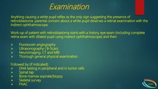 Retinoblastoma | PPTX