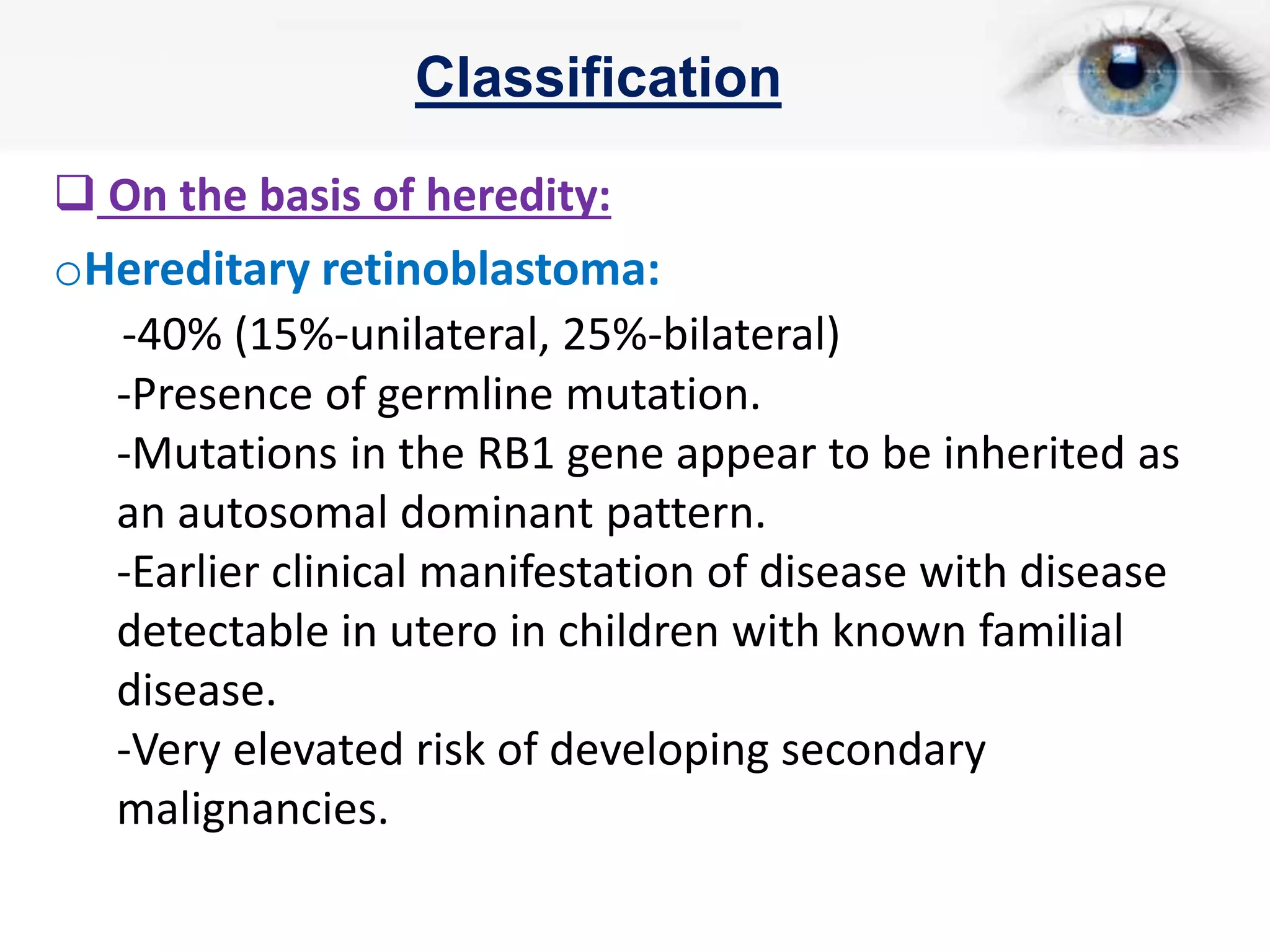 Retinoblastoma | PPTX