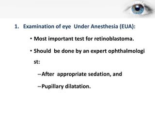 Retinoblastoma | PPTX