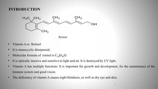 structural elucidation of retinol.pptx