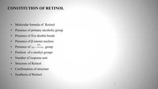 structural elucidation of retinol.pptx