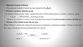 structural elucidation of retinol.pptx