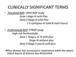 Retinopathy of prematurity | PPTX