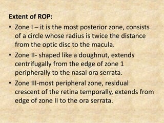 Retinopathy of prematurity | PPTX