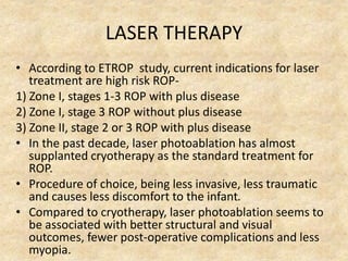 Retinopathy of prematurity | PPTX